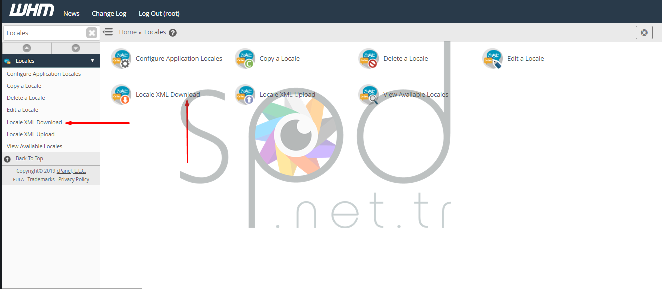 WHM Panel Yerel XML İndirmek (Native XML Download) (Resimli Anlatım) - SPDNet Blog